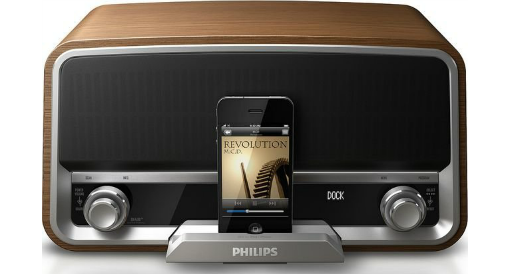 Retro stiliaus Philips radijas ir dokas · Mes padėsime PASIRINKTI ...