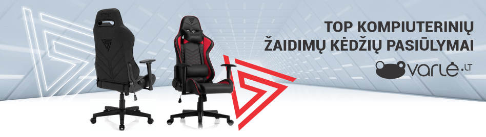 Ergonomiškos ŽAIDIMŲ KĖDĖS (Gaming Chairs) internetu Žema kaina | Varle.lt