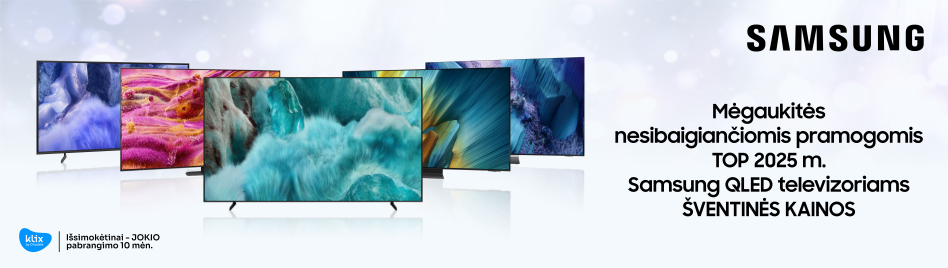 Televizoriai ☀️ Samsung, LG, Sony, Xiaomi | Smart | Varle.lt