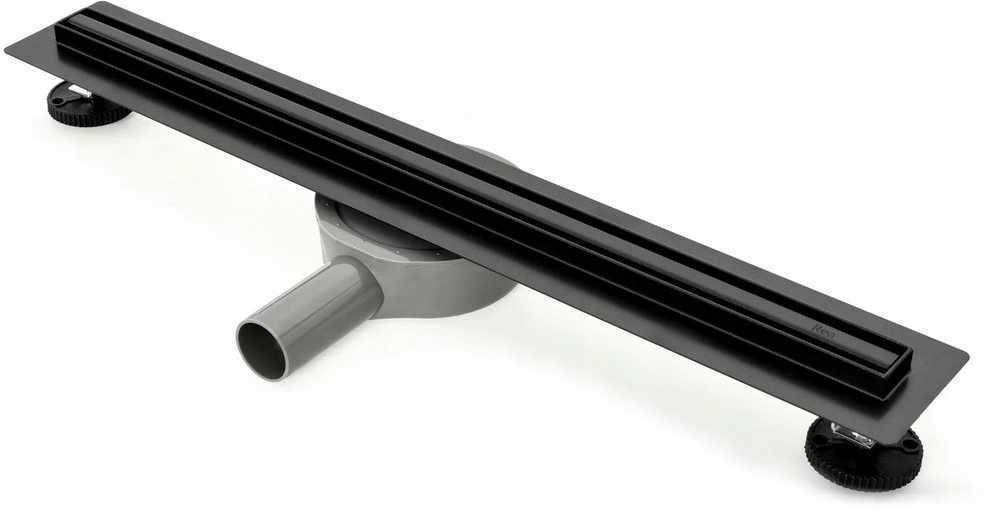 Dušo latakas „REA NEO SLIM PRO" JUODA, žema kaina | Varle.lt