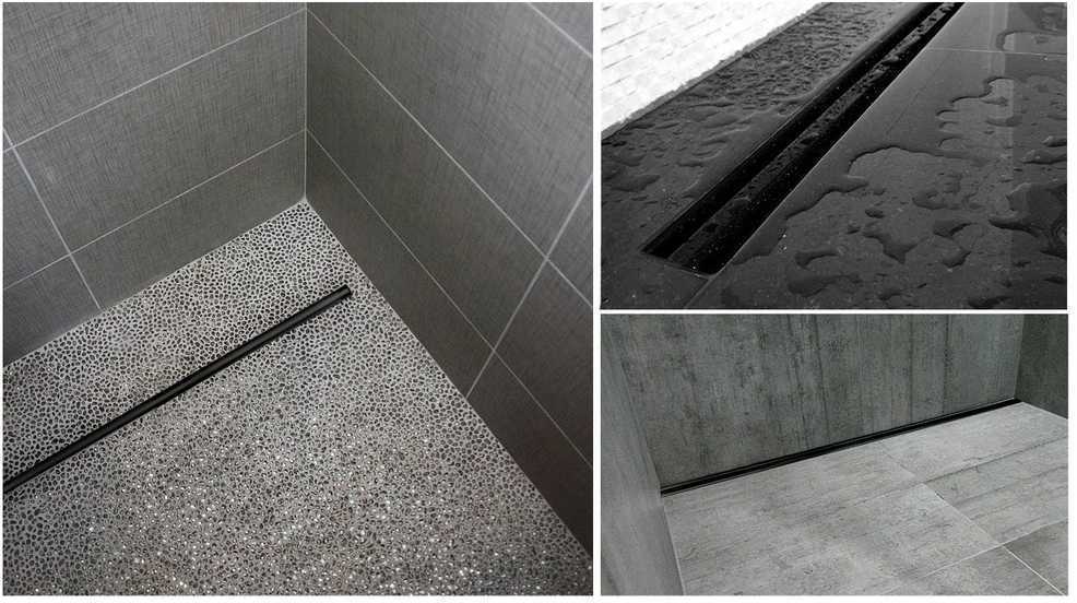 Dušo latakas „REA NEO SLIM PRO" JUODA, žema kaina | Varle.lt