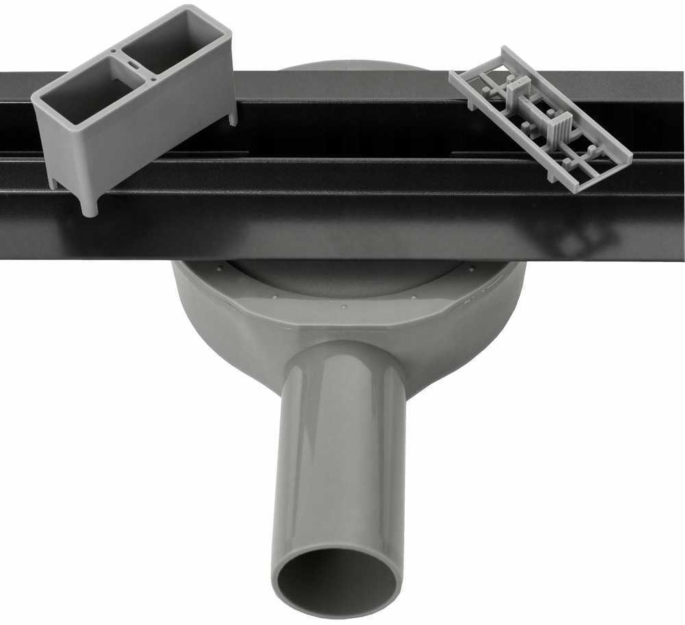 Dušo latakas „REA NEO SLIM PRO" JUODA, žema kaina | Varle.lt