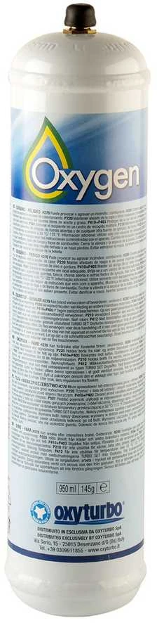 Deguonies balionas OXYTURBO 110BAR, 1 litras, modelis - 01-480300, žema ...