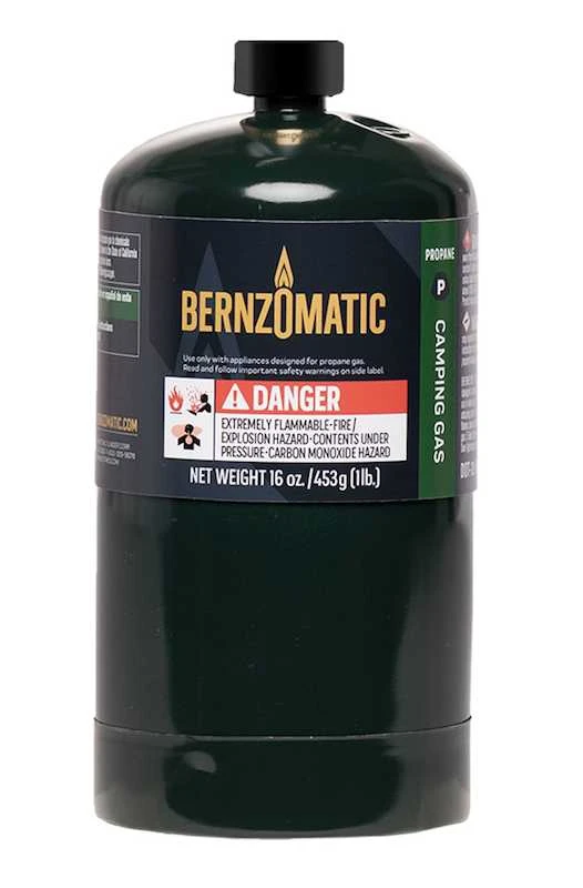 Turistinės propano dujos BERNZOMATIC 453g, modelis - 01-TX916, žema ...
