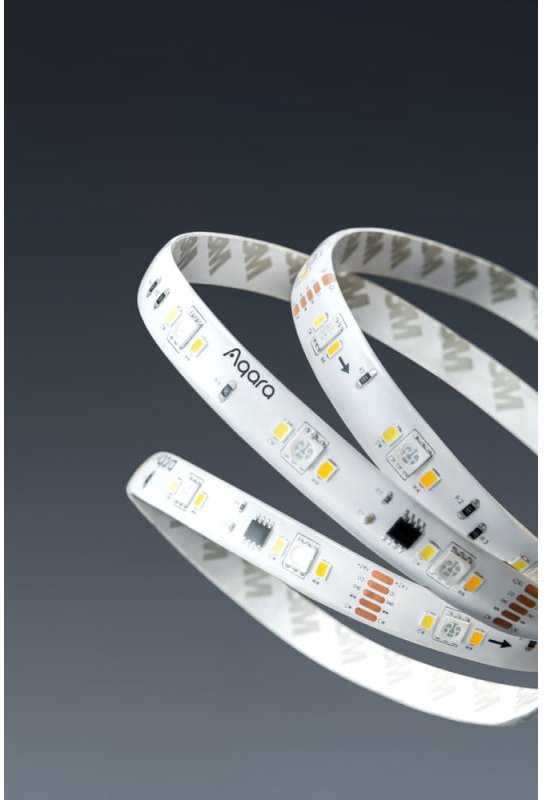 Aqara T1 LED juosta RGB+CCT Zigbee (RLS-K01D), modelis - RLS-K01D, žema ...