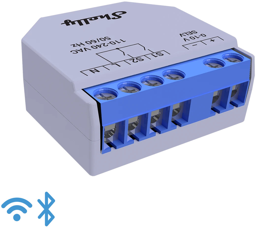 Shelly Plus 0-10V Dimmeris, žema kaina | Varle.lt