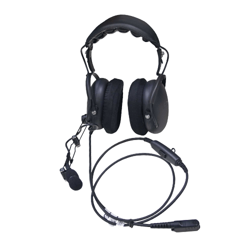 Ausinės DP2000e radijo stotelėms triukšmingai aplinkai, modelis ...