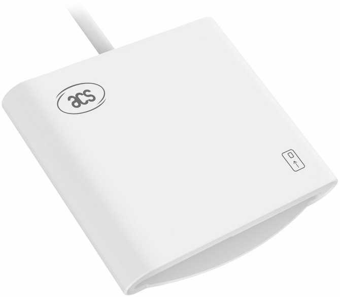 ACS ACR40U Type-A USB Contact Smart Card Reader, modelis - ACR40U-A1 ...