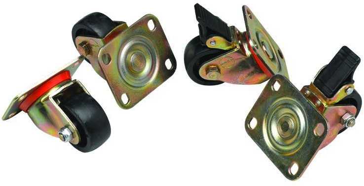 Lanview FREE STANDING TYPE CASTOR GROUP, 4 POINT CONNECTION, modelis ...