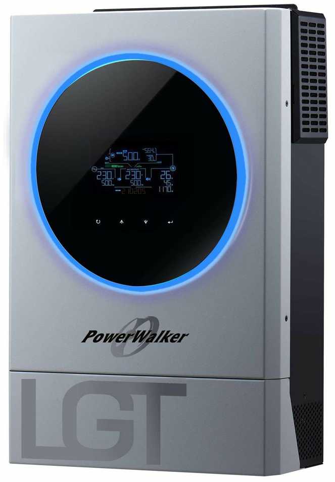 Power Walker PowerWalker INVERTER SOLARNY OFF-GRID, DOTYKOWY LED, MPPT ...