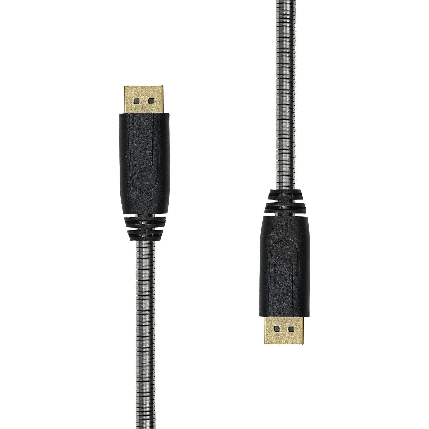 Proxtend Armored Displayport 1.4 cable 2M, modelis - DP1.4AR-002, žema ...
