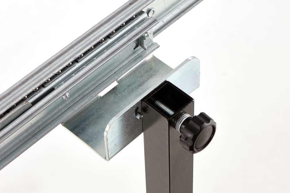 INFERNO extension table, color: natural oak / juodas, modelis - V-PL ...