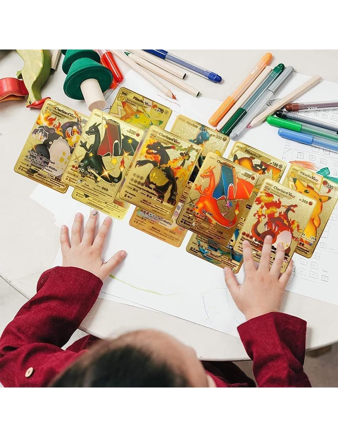 Magy Pokemon kortos 55 vnt. auksinė kolekcija Gx Rare V serijos Vmax ...