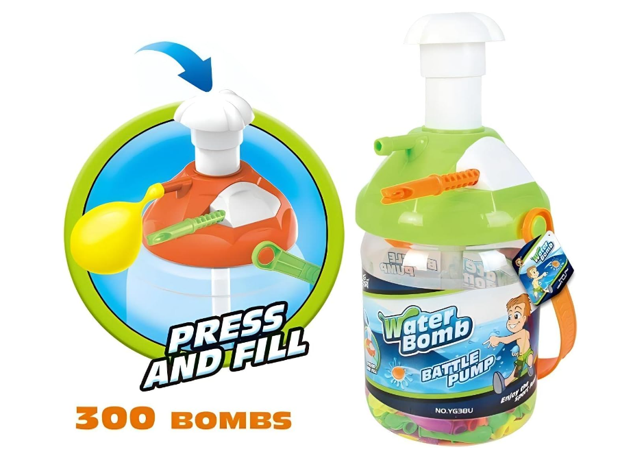 Magy Vandens balionai su buteliu pripildymui 300 vnt., žema kaina ...