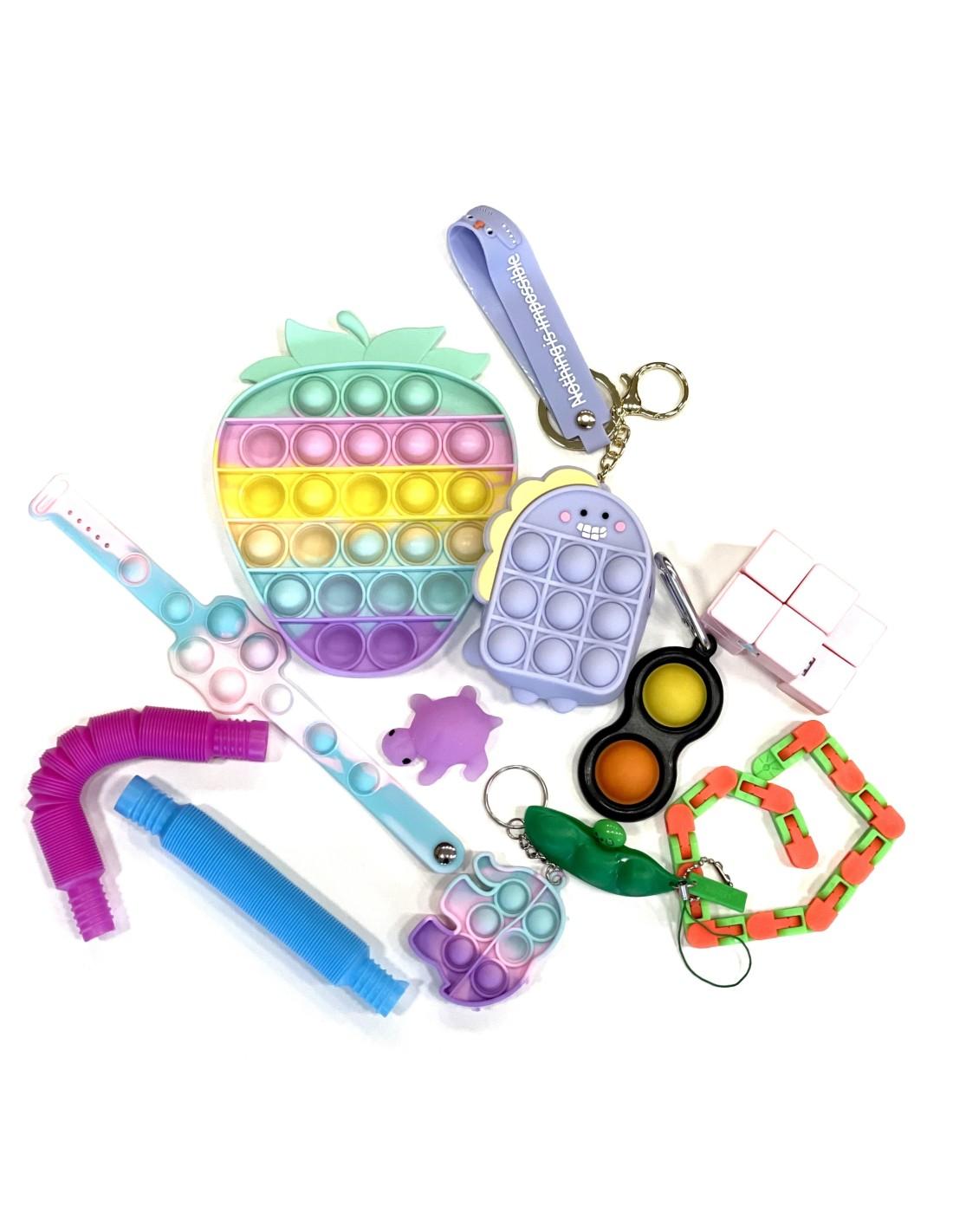 Magy Pop it ir fidget žaislų rinkinys 11 VNT., modelis - 6751, žema ...