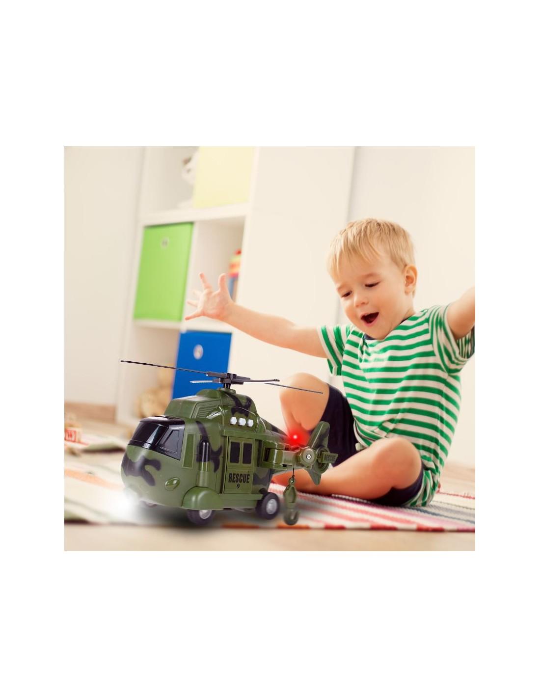 Malplay Interaktyvus žaislinis ugniagesių sraigtasparnis su šviesomis ...