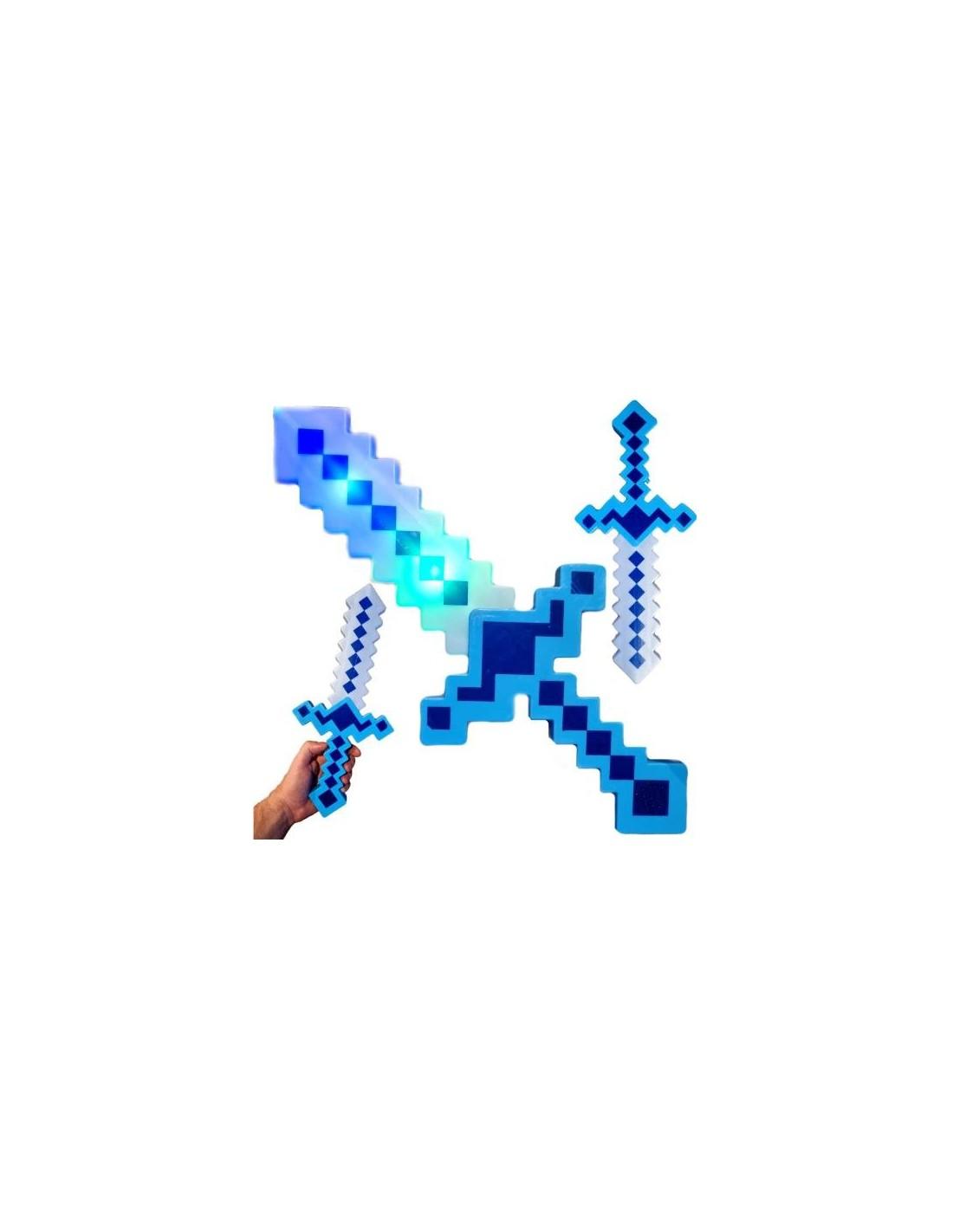 Magy Minecraft kardas su garso ir šviesos efektais, žema kaina | Varle.lt