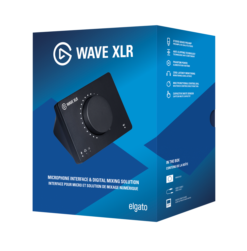 Elgato | Wave XLR | USB-C 3.0 | Kompaktiška USB sąsaja, kuri suteikia ...
