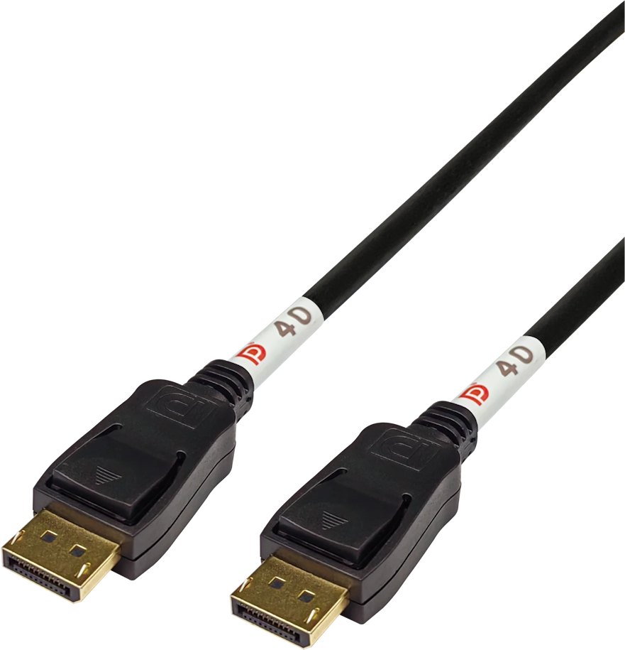 DisplayPort kabelis DELTACO, DP 2.1, DP40, 2,0m / DP40-1020, modelis ...