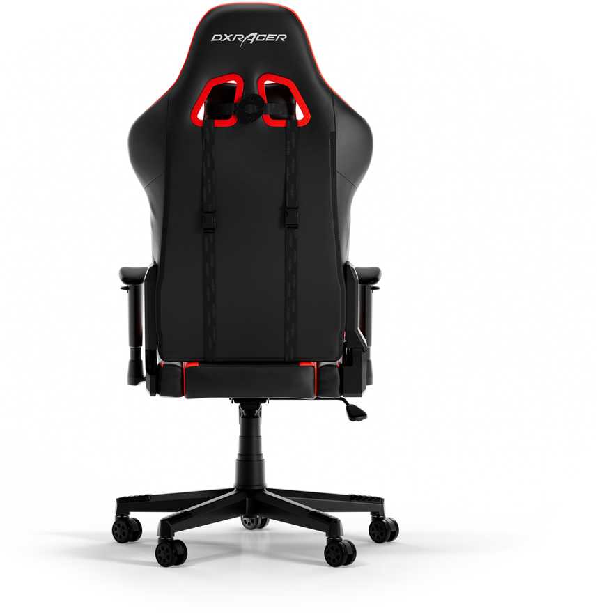 DXRacer PRINCE L Juodas / Raudona (Juodai Raudona) Kėdė, modelis - P132 ...