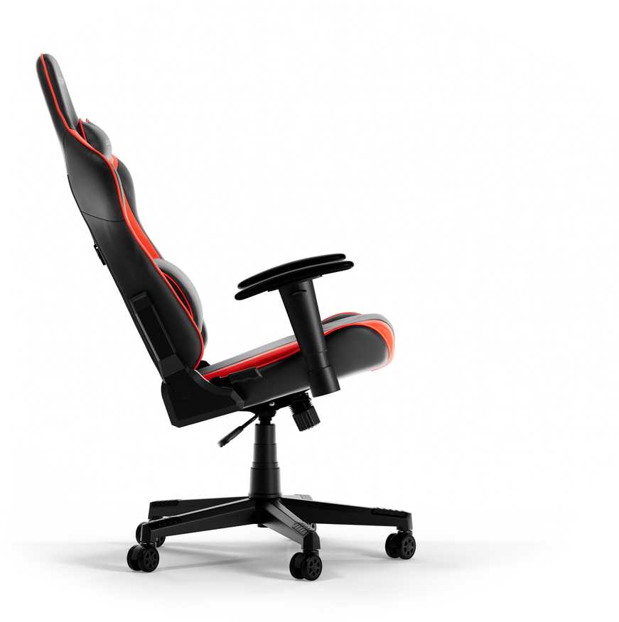 DXRacer PRINCE L Juodas / Raudona (Juodai Raudona) Kėdė, modelis - P132 ...
