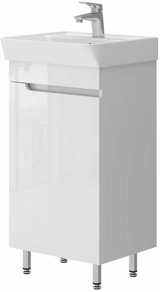 Vonios kambario spintelė su praustuvu OZON OZ-45 balta, žema kaina | Varle.lt