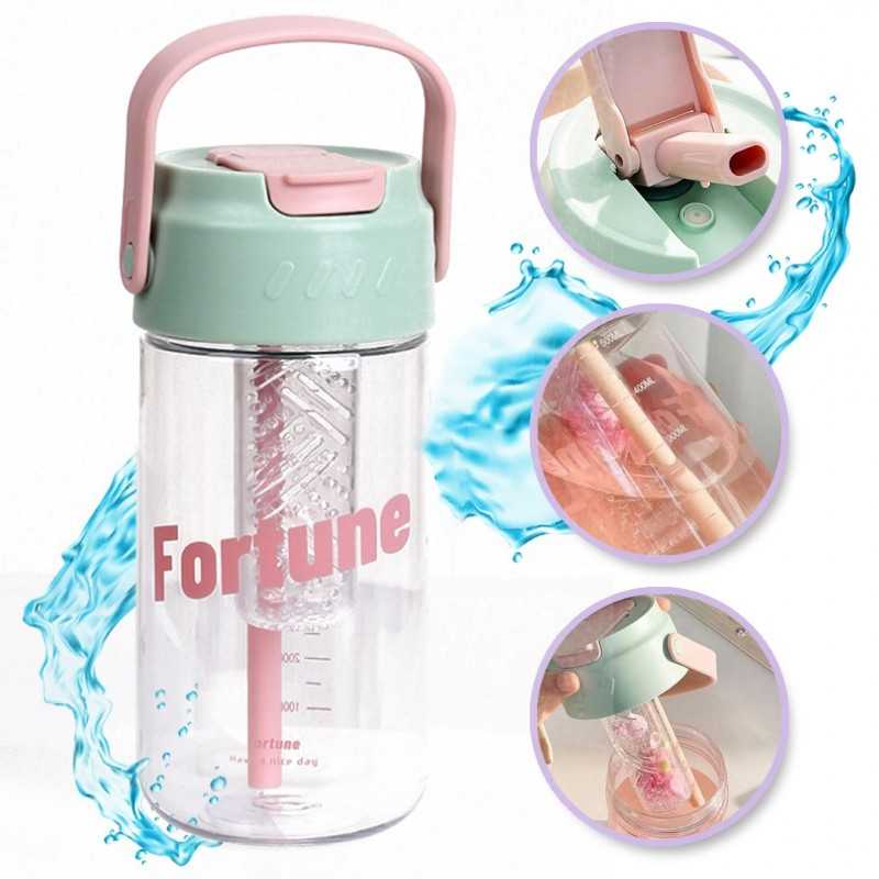 Gertuvė su krepšeliu ir šiaudeliu 800 ml Fortune BD35, žema kaina ...