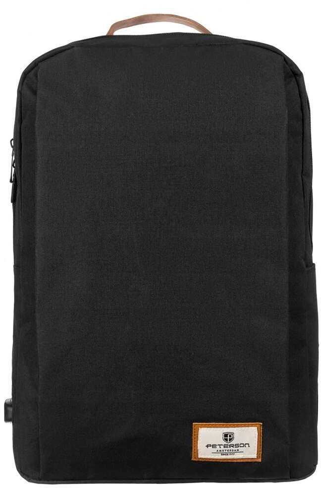Talpi kelioninė kuprinė Peterson 02, juoda, žema kaina | Varle.lt