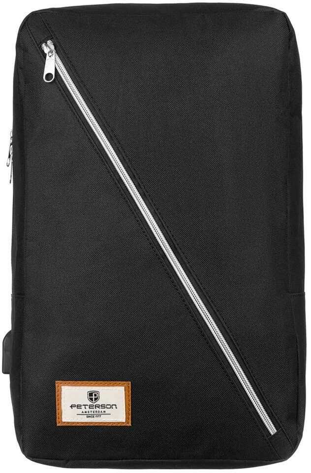 Talpi kelioninė kuprinė Peterson 08, juoda, žema kaina | Varle.lt