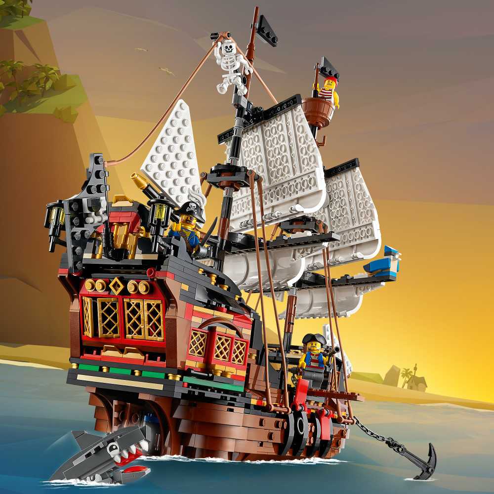LEGO® Creator Piratų laivas (31109), modelis - 31109, žema kaina | Varle.lt