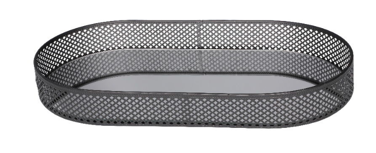 4Living dekoratyvinis metalinis padėklas žvakėms, 40x20,7x5 cm, modelis - 330773, žema kaina ...