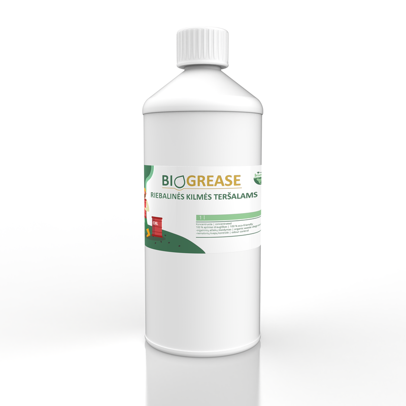 Priemonė riebalinės kilmės nuotekų pašalinimui BioVala - Biogrease, 1 l, žema kaina | Varle.lt