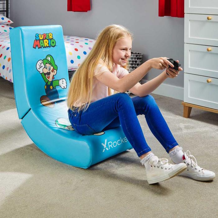 Žaidimų kėdė X Rocker Nintendo Video Rocker Village Edition Animal ...