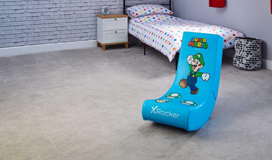 Žaidimų kėdė X Rocker Nintendo Video Rocker Super Mario ALL-STAR ...