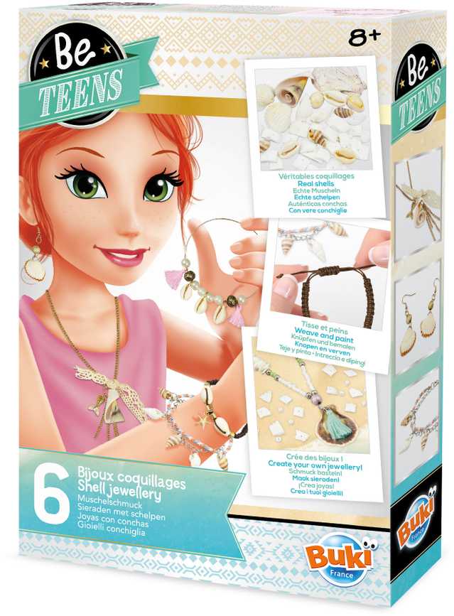 Buki France Buki Buki Handicraft set Shells, modelis - BE122, žema ...