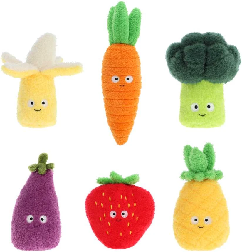 Keel Toys Keeleco Fruits And Vegetables 12 cm - 6 different, modelis ...