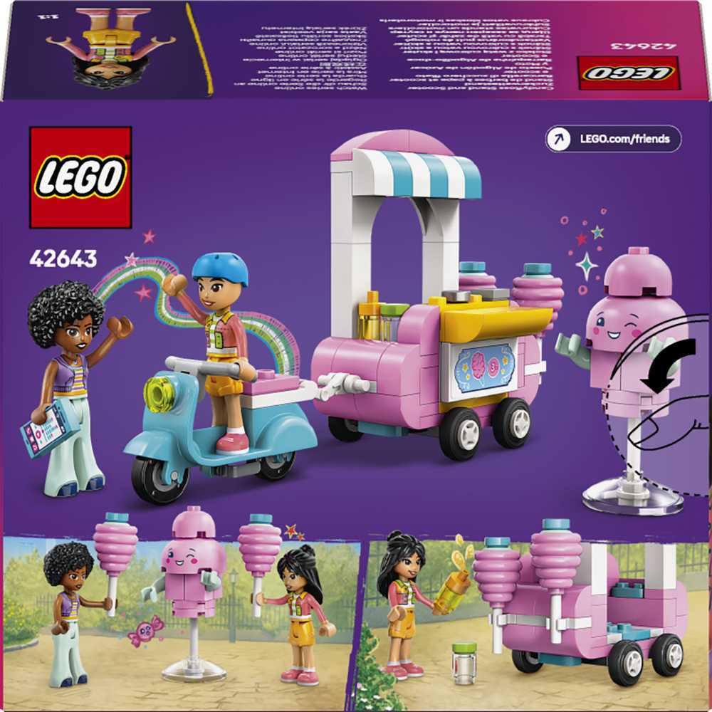 LEGO® Friends Cukraus vatos kioskas ir motoroleris (42643) 42643 ...