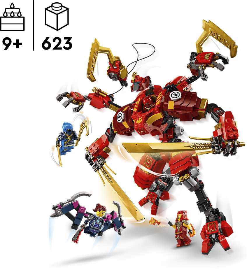LEGO® Nindzės Kai laipiojantis robotas 71812, modelis - 71812, žema ...