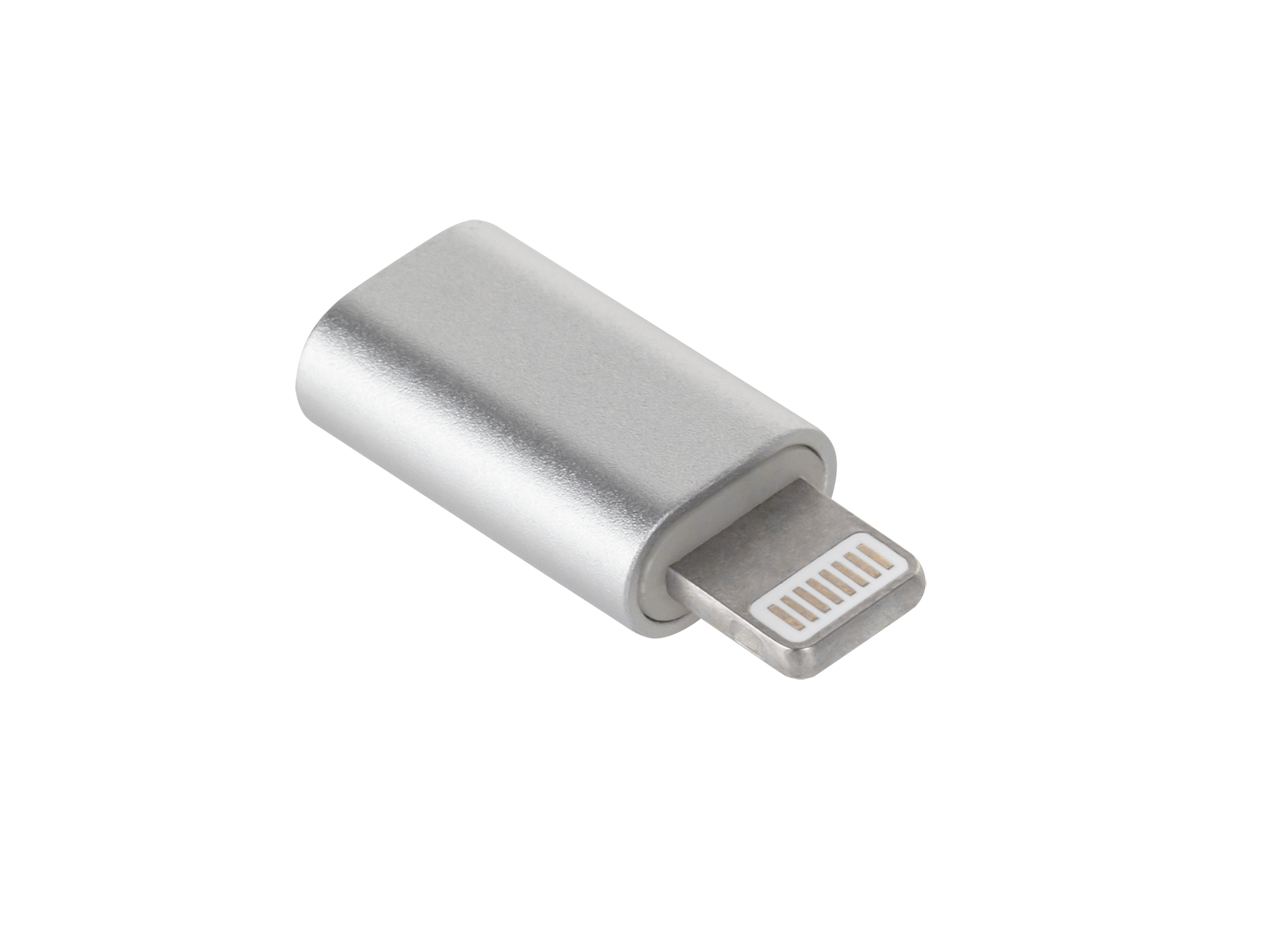 Adapteris Micro USB - Apple Lightning M-Life balta, modelis - ML0851W ...
