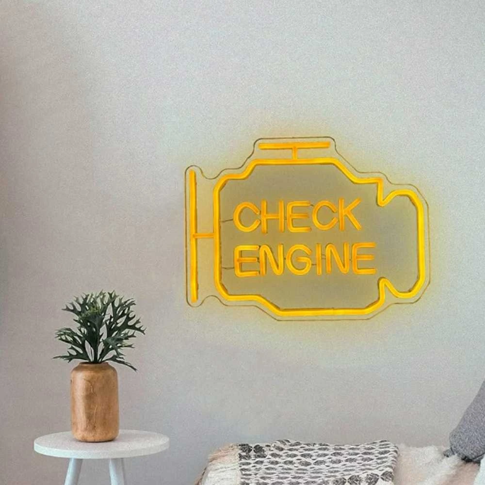 ATL ZD135 Check engine neon led 30x22, modelis - ZD135, žema kaina ...