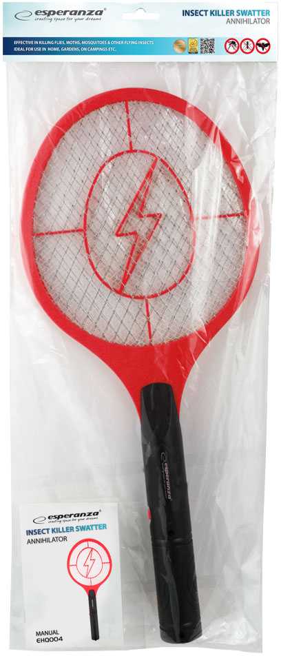 ESPERANZA INSECT KILLER SWATTER ANNIHILATOR, modelis - ‎EHQ004, žema ...