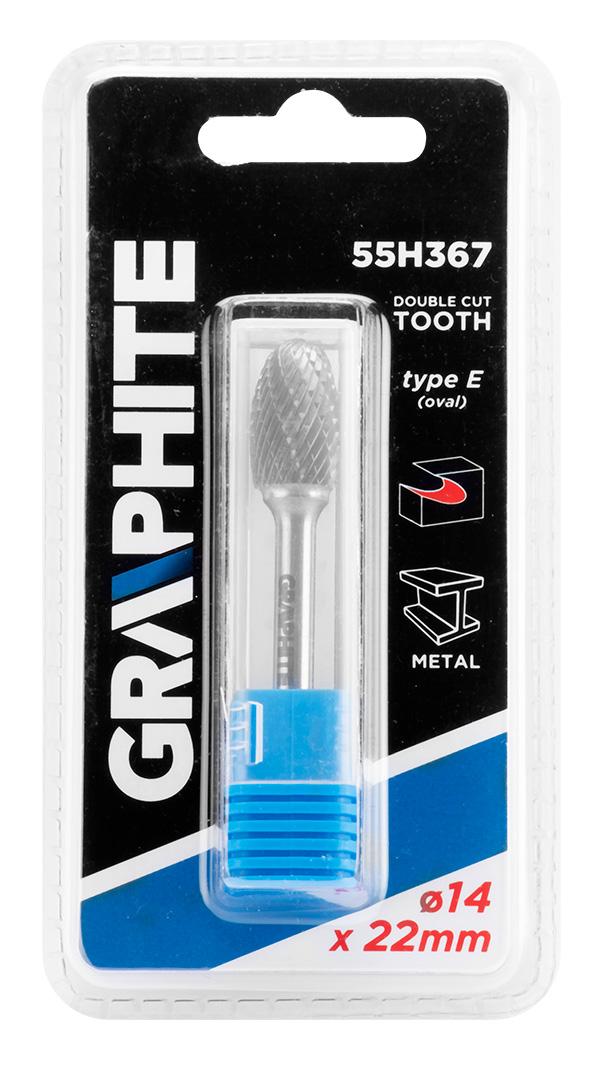 Graphite Grafitas HM TIPO E METALO ANTGALIS (OVALUS) 14 X 22 MM BOTAS 6 ...