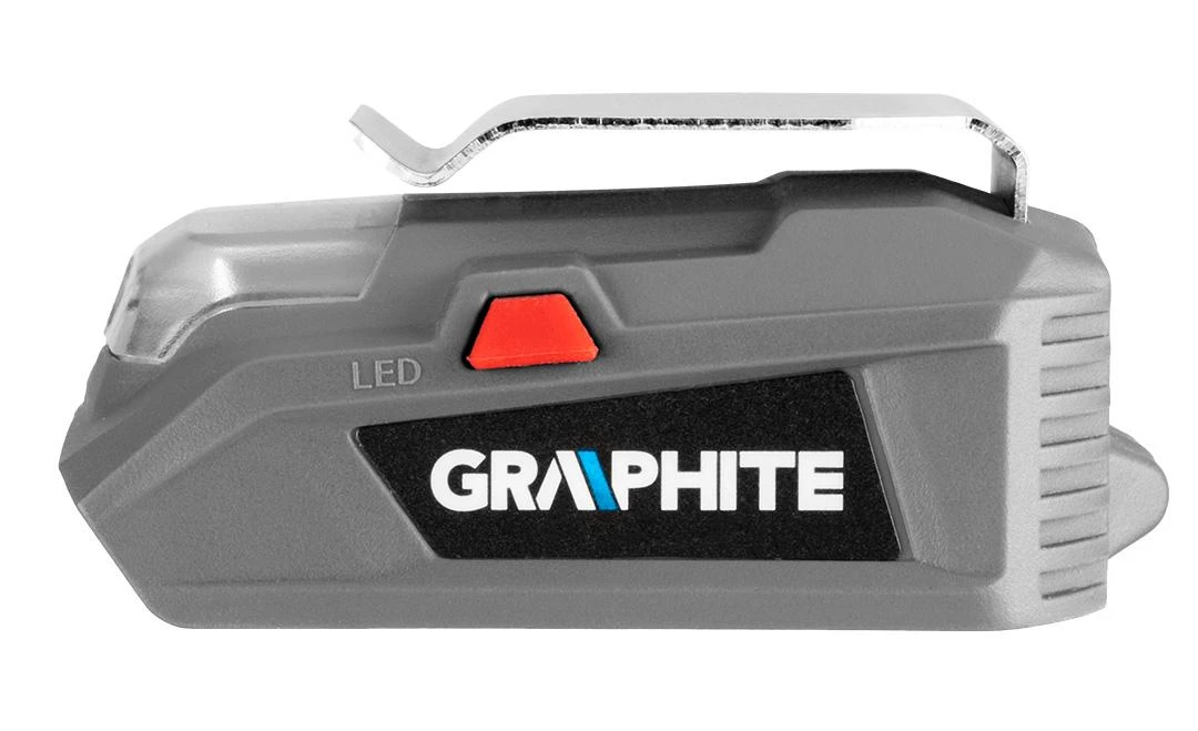 Graphite Baterijos žibintuvėlis 18V Li- lon Energy + su USB išėjimu ...