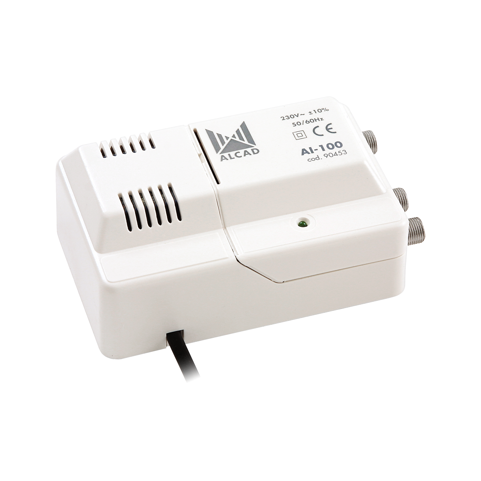 Vidinės antenos stiprintuvas 1+1 išėjimai AI-100 ALCAD, modelis - AI ...