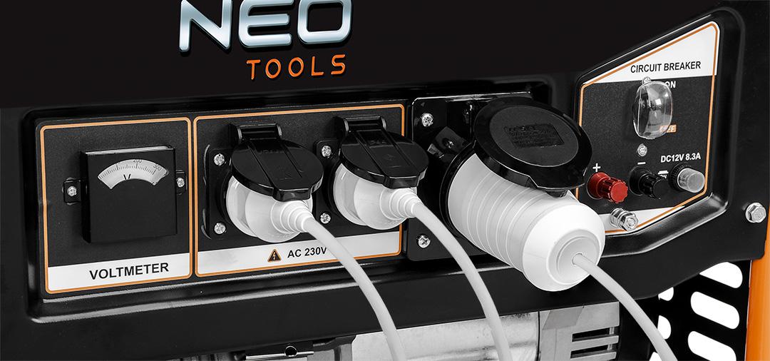 Neo Tools generatorius 6000W - 6500W, modelis - ‎04-731, žema kaina ...