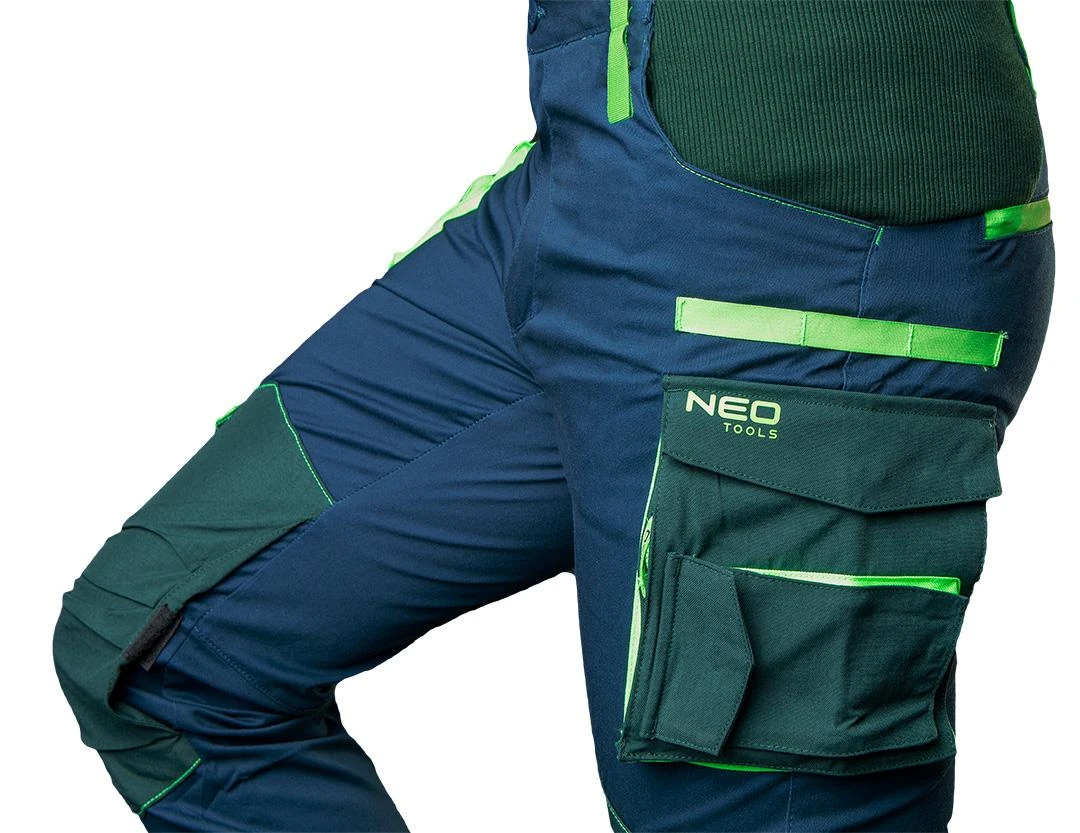 Neo Tools Neo Work kelnės (PREMIUM darbo kelnės, 62% medvilnė, 35% ...