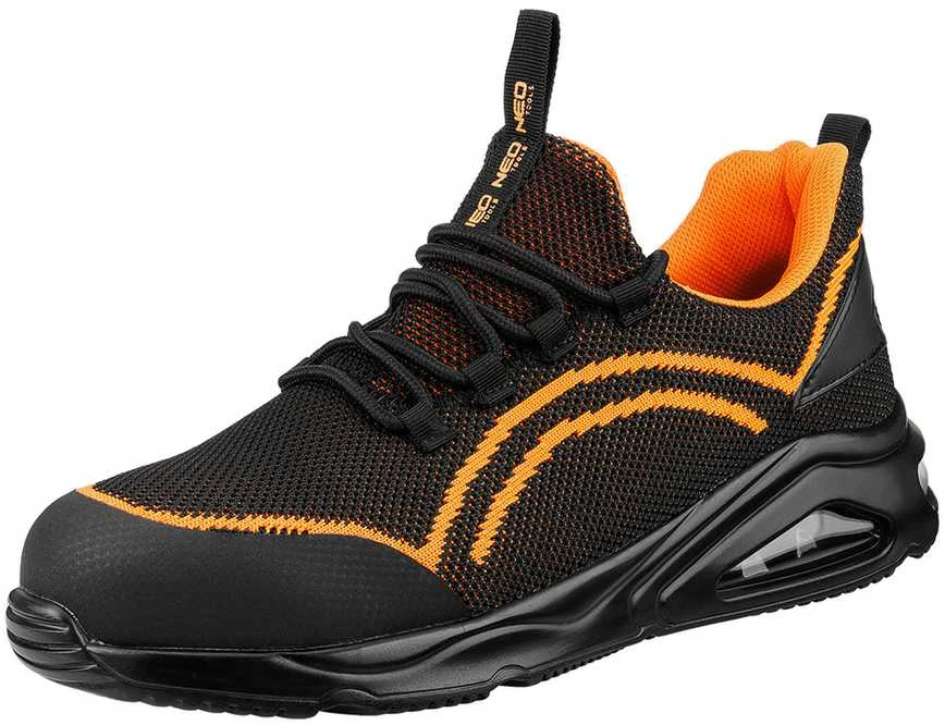 Neo Tools S1 SR Neo Air Work Shoes, plieno pirštas, oranžinis, 47 dydis ...