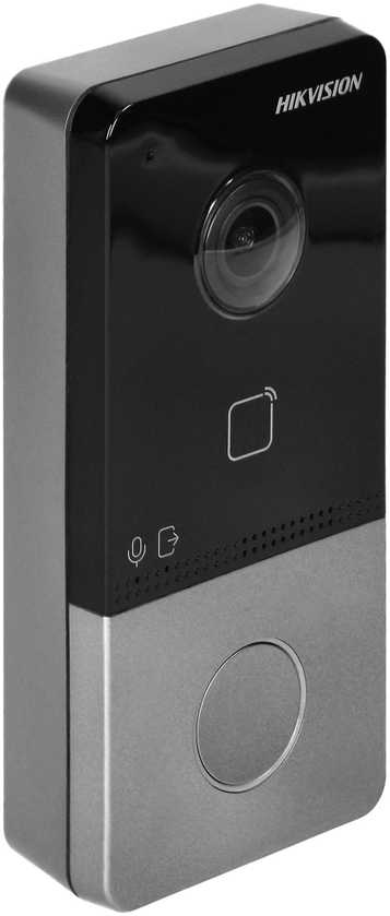 HIKVISION DS-KIS603 vienos šeimos PoE vaizdo domofono rinkinys su 7 ...