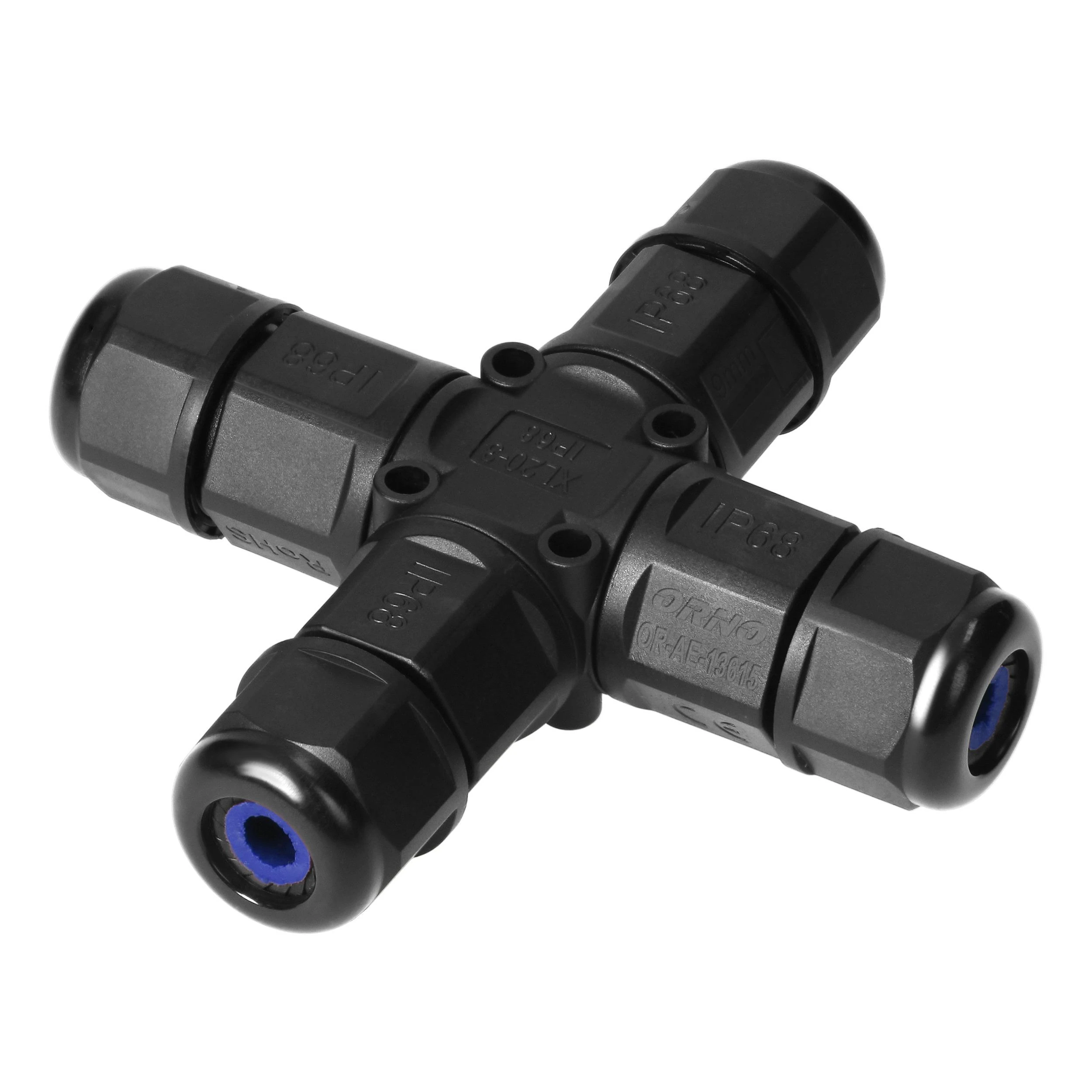 Orno Keturių krypčių kabelio jungtis (Type-X), IP68, 3x4mm2, 450V / 25A ...
