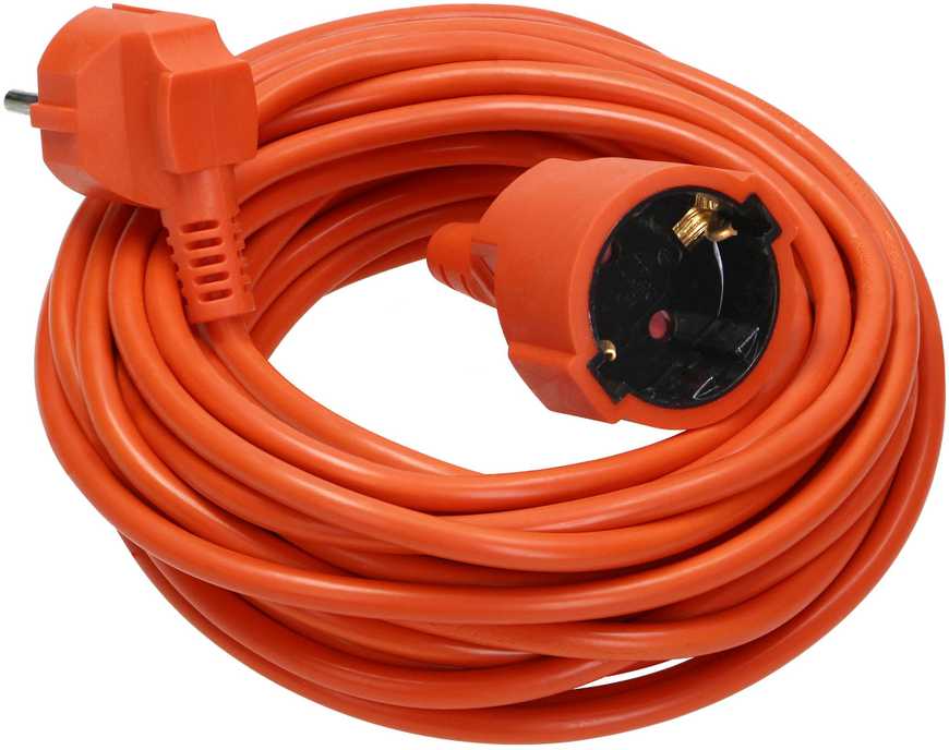 Orno Schuko vieno lizdo sodo ilgintuvas, PVC 3x1mm?, ilgis 30m, modelis - GES-1(GS)/30M, žema ...